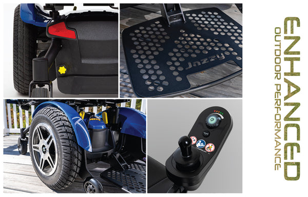 Pride - Jazzy Elite Heavy Duty - Power Chair - HCPCS Code: Group 2 Hea ...